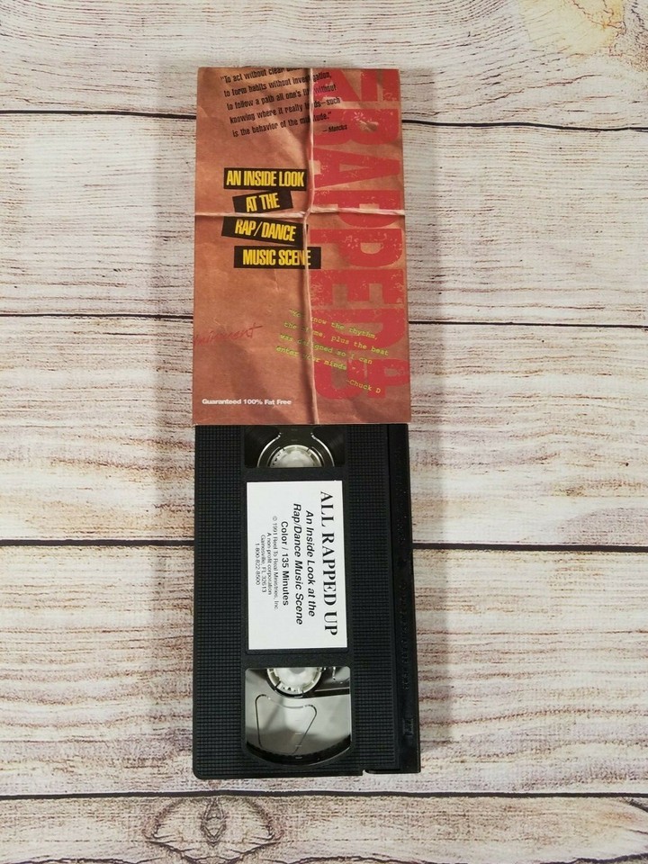 ALL RAPPED UP ~ VHS ~ Reel To Real ministries by Eric Holmberg | eBay