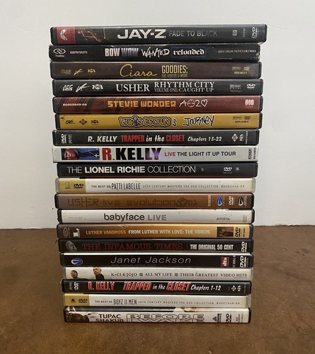 Lot Of 19 Rock, Hip Hop & Rap Music DVDs - Various/Multiple Artists Jay ...