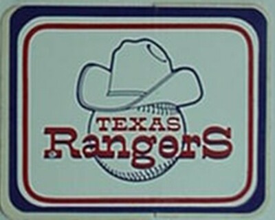 TEXAS RANGERS 1970s STICKER | eBay