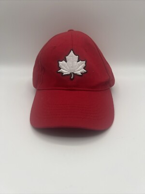 Canada Maple Leaf Hat Men’s Adjudtable Strap Back Hockey Country Canada ...