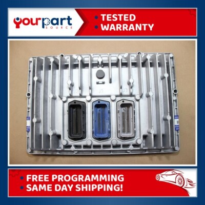 14 15 DURAMAX 6.6L DIESEL ECU ECM ENGINE COMPUTER 12667377 FREE VIN ...