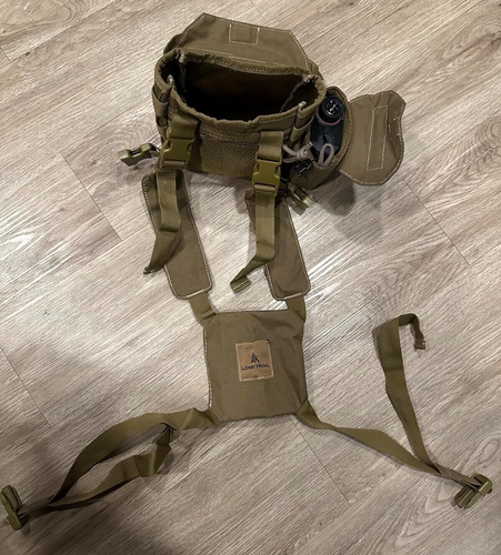 Binocular Chest Pack with Harness & Rangefinder Pouch Bino Chest Rig ...