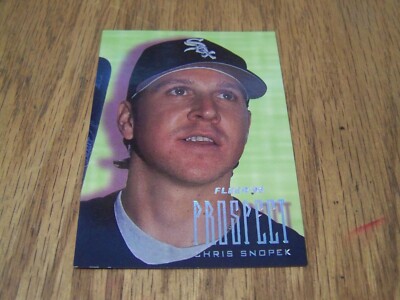 CHRIS SNOPEK PROSPECT 1996 FLEER BASEBALL CARD #9 OF 10 | eBay