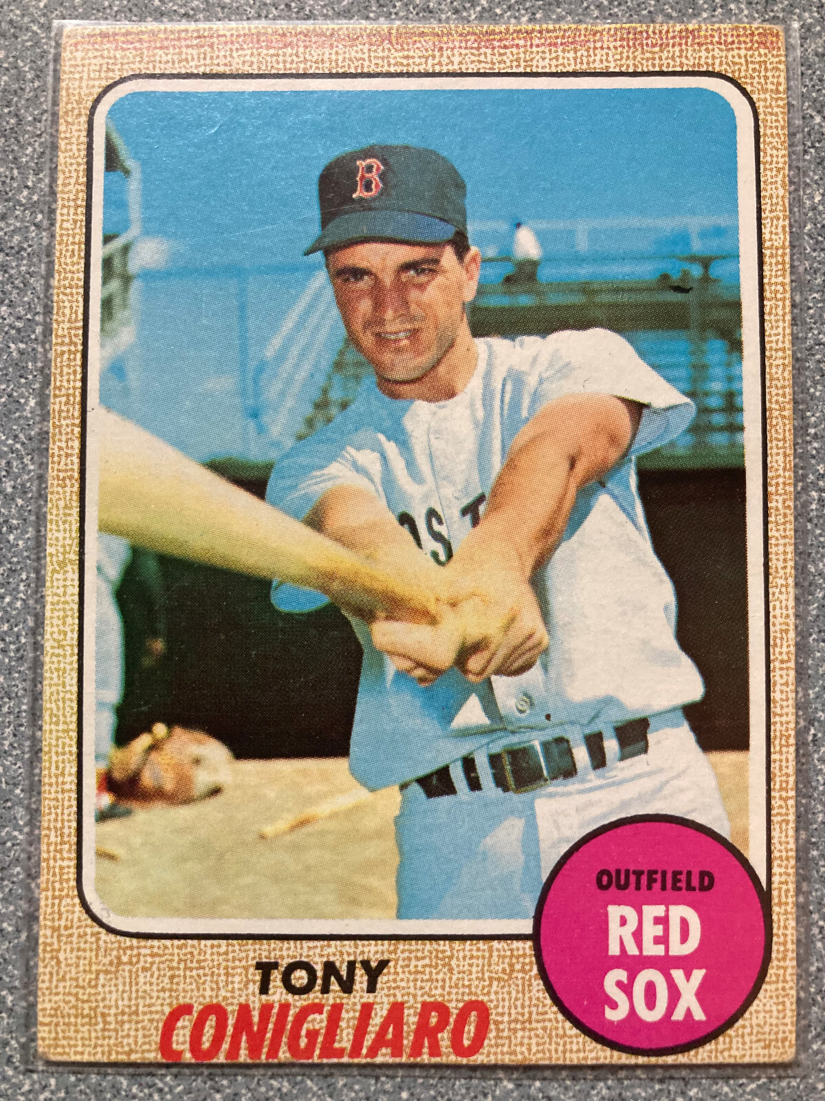 🔥VINTAGE🔥 1968 TOPPS TONY CONIGLIARO #140 VG/EX 🔥BOSTON RED SOX HOF🔥 ...