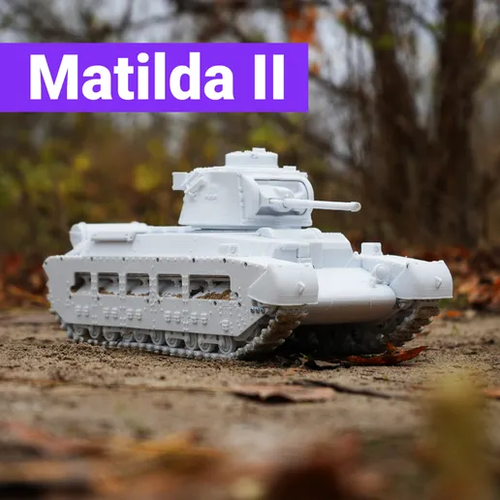 1/16 3d printed RC tank UK Matilda II | eBay