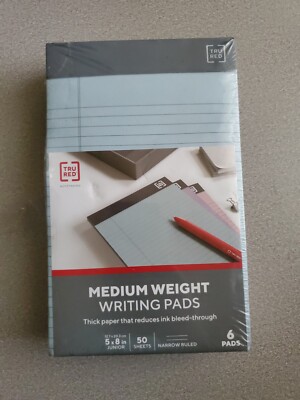 TRU RED™ NOTE,5"X8,NARROW,6PD/PK TR59898/TR57356 TRU RED TRU RED™ | eBay