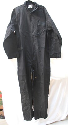 Rothco Coveralls Flight Suit Black 60'x24'' | eBay