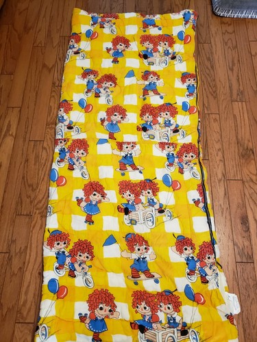 Vintage Raggedy Ann and Andy Sleeping Bag | eBay