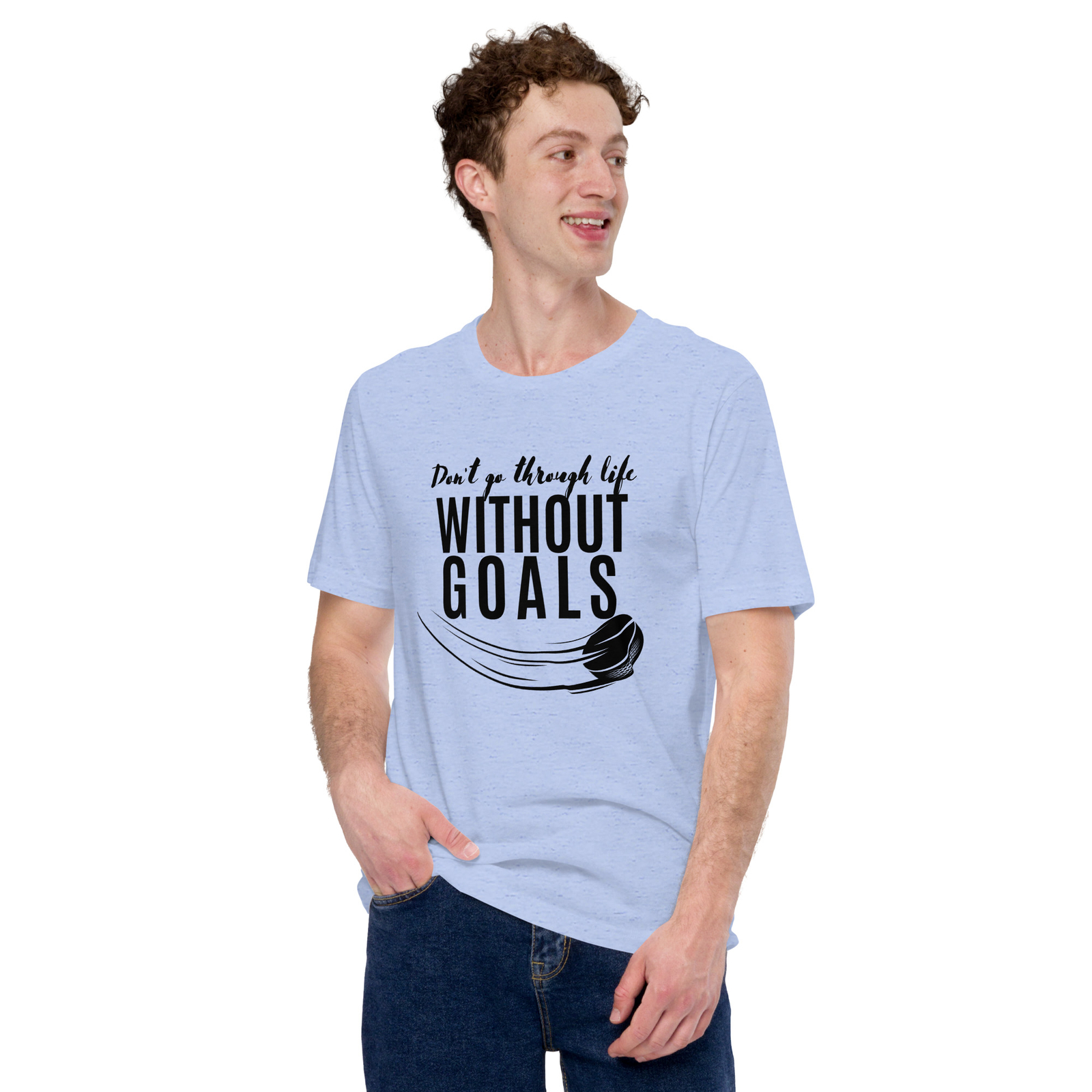 Don't Go Through Life Without Goals Hockey Unisex t-shirt S,M,L,XL,2X ...
