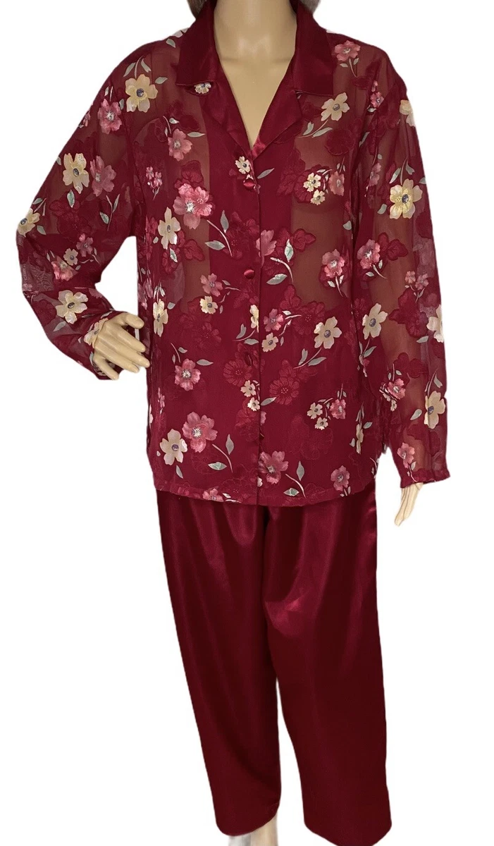 Sheer Silk Pajamas