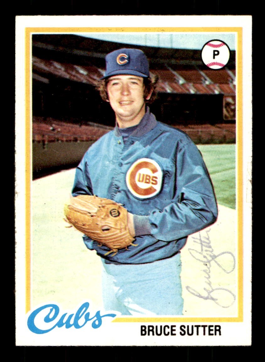 1978 Topps Baseball #325 Bruce Sutter Signed Autograph (no COA) *e1 | eBay