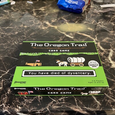 The Oregon Trail Card Game - by Pressman 21853022391| eBay