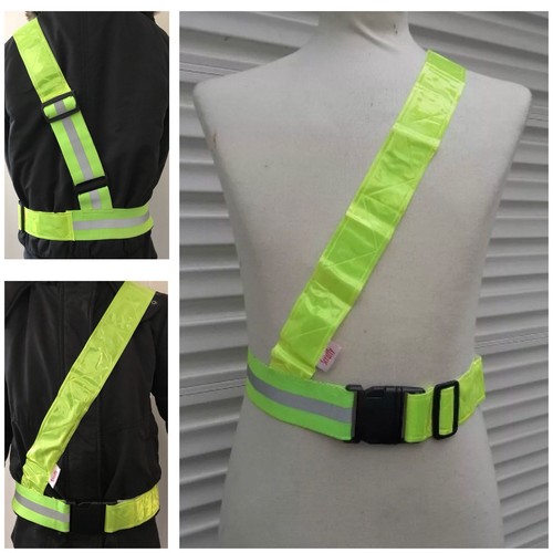 X100 Children’s Adjustable Hi Vis Belt with sash For Schools Cycling ...