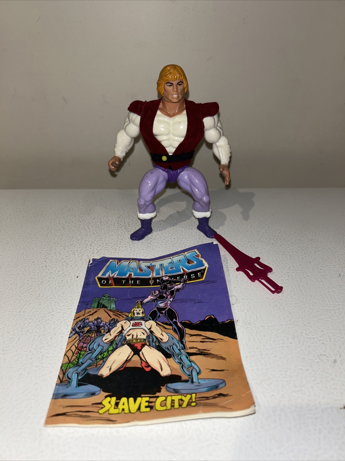 Vintage Motu Prince Adam Complete W/ Mini Comic | eBay