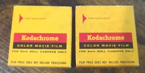 Vintage Kodachrome Color Movie Film For 8mm Roll Camera K459 New Old ...