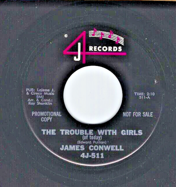 NORTHERN SOUL 45 James Conwell 4 J Records 511 *promo* | eBay