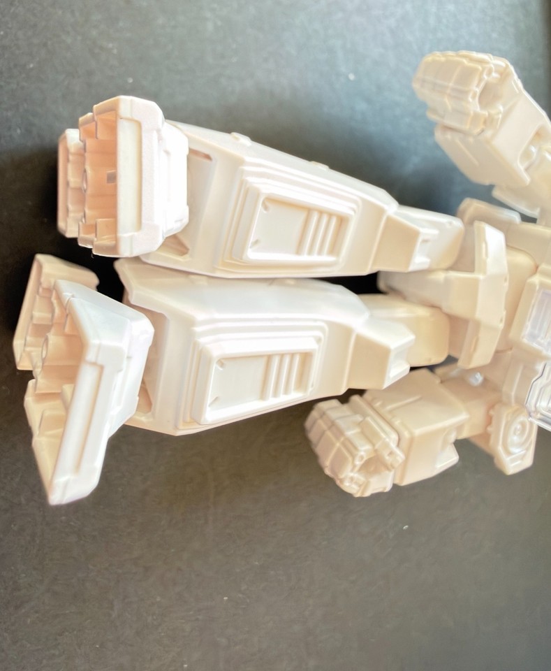 Blokees Transformers Galaxy soundwave white prototype 4.33in Rare Model ...