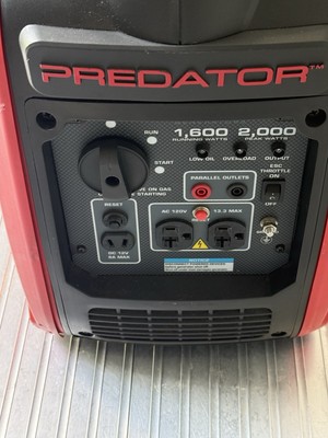 Predator 1600/2000W Gas Powered Generator | eBay