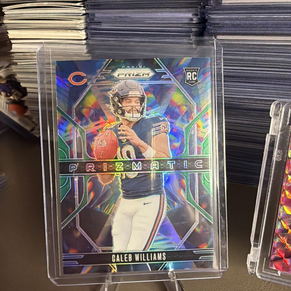 Caleb Williams 3 Card Lot Chicago Bears Pink Camo, Prizmatic, Check ...