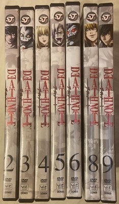 Death Note Anime Original and Uncut Complete Series DVD Set - Volumes 2 ...