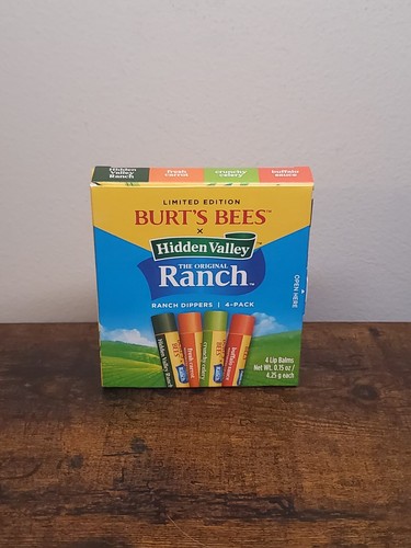Burt's Bees x Hidden Valley Ranch Dippers (Sealed) Limited Edition, Lip ...