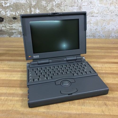 Apple Macintosh PowerBook 180 Vintage Computer Laptop No A/C Adapter | eBay