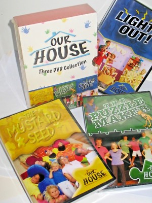Our House 3 DVD BOX, NEW! DOVE APPROVED ,FAMILY,GOD,JESUS TEACHING,Sing ...
