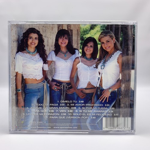 Sparx CD Lo Dice Mi Corazon 2003 Fonovisa New Sealed 808835066723 | eBay