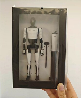 Tesla Bot Action Figure Optimus Official Product With Box (New) | eBay