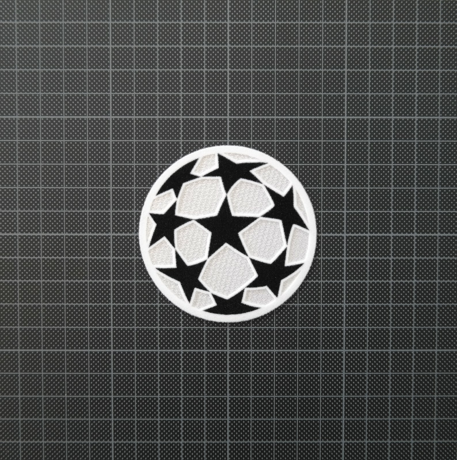 UEFA Champions League Starball Patches 1996-2000 & 2001-2003 White | eBay