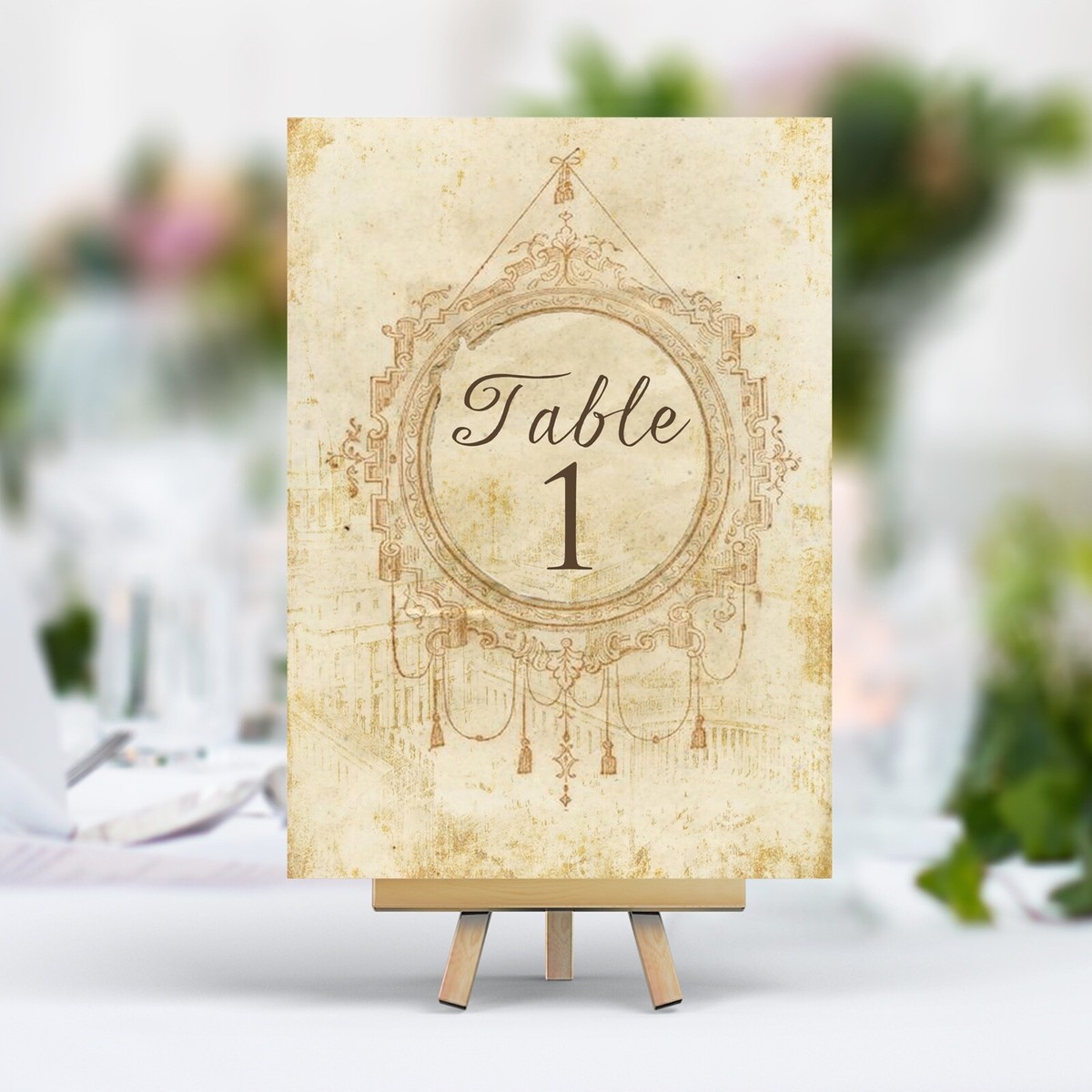 Wedding Table Name Ideas Vintage