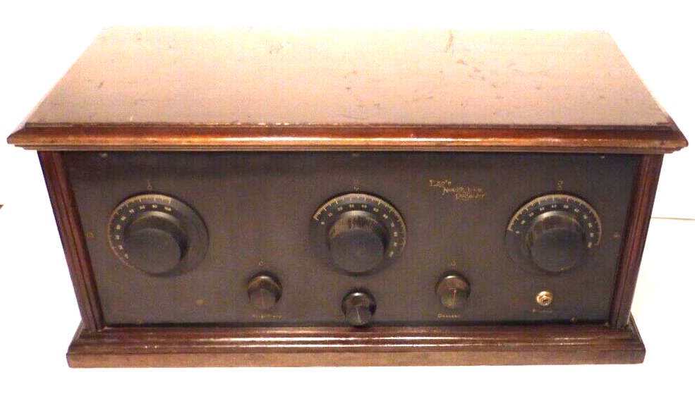 vintage EAGLE type B BATTERY RADIO: Untested w/5 GLOBE TUBES & GOOD ...