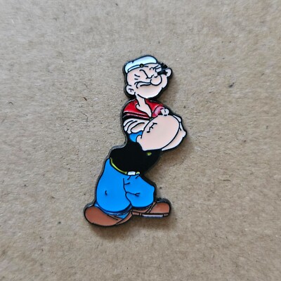 POPEYE Enamel Pin - The Sailor Man - Cartoon - Retro | eBay