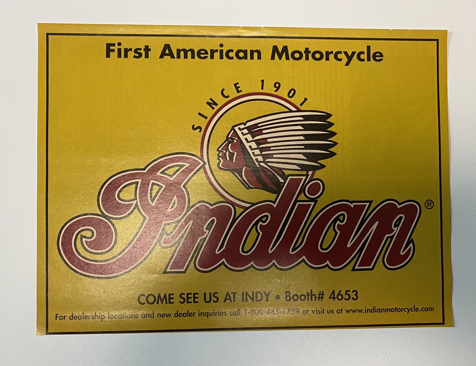 Indian Motorcycle Ad Advertising Art Print 24314 | eBay