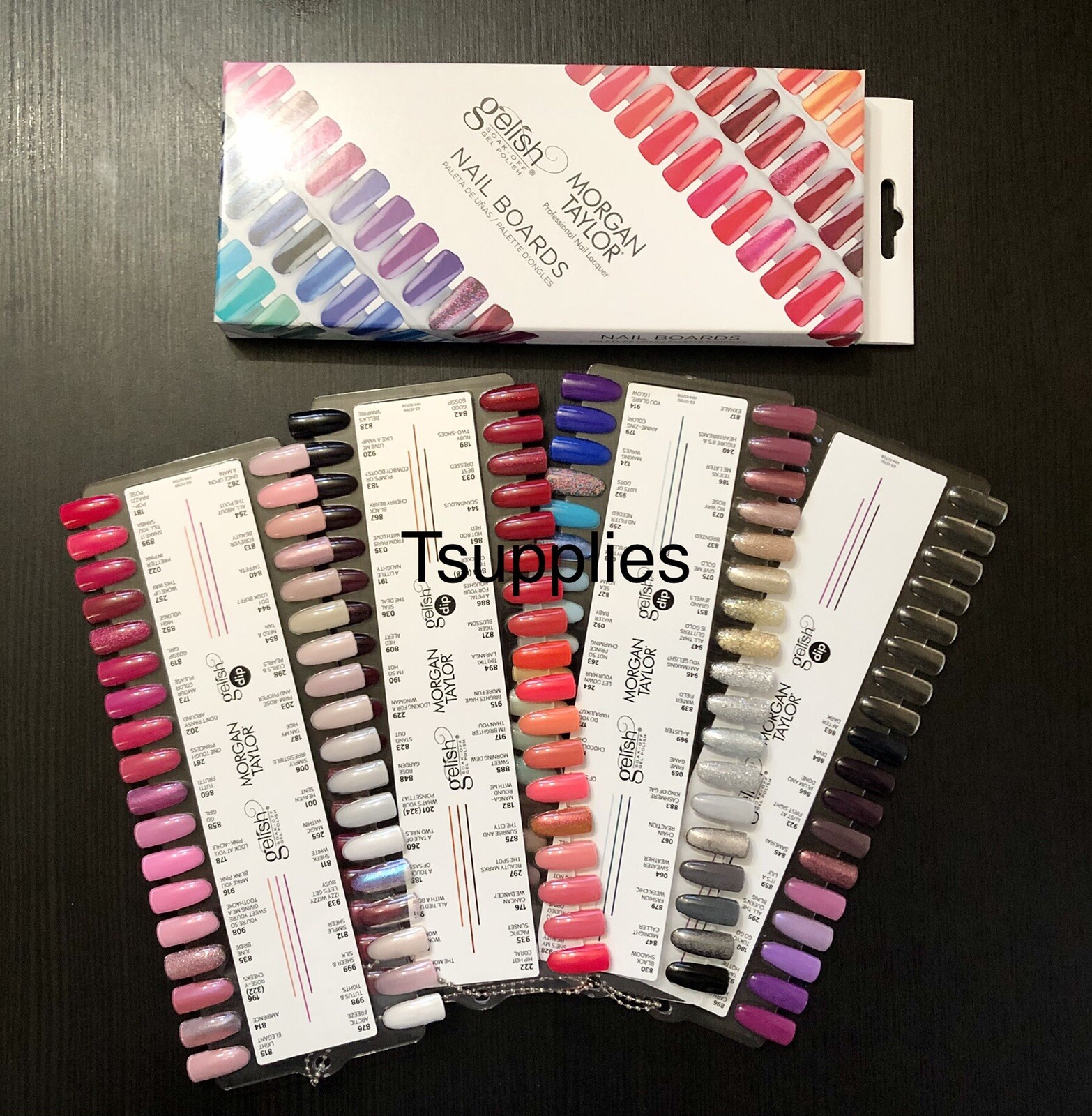 Gelish Morgan Taylor Color Swatch Color Sample for sale | eBay