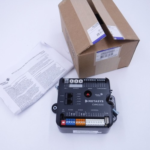 Johnson Controls M4-CVM03050-0 Metasys VAV Box Controller DPT Sensor MS ...