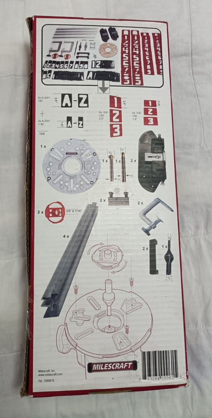 Milescraft 1212 Sign Pro Router Signmaking Jig Woodworking Carpentry | eBay