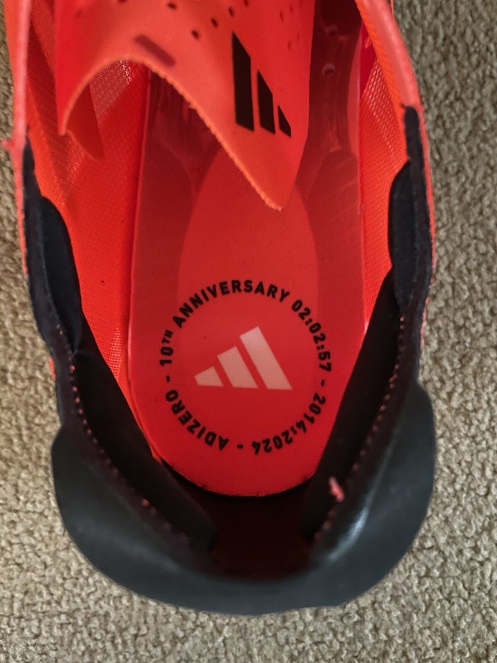 Adidas Adizero Adios Pro 3 "Scarlet Black" Red Mens Running Shoes ...