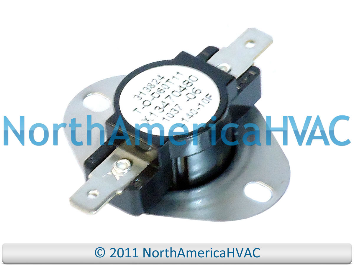 Trane American Standard Limit Switch L140-10F Fits X13470480 SWT1778 ...