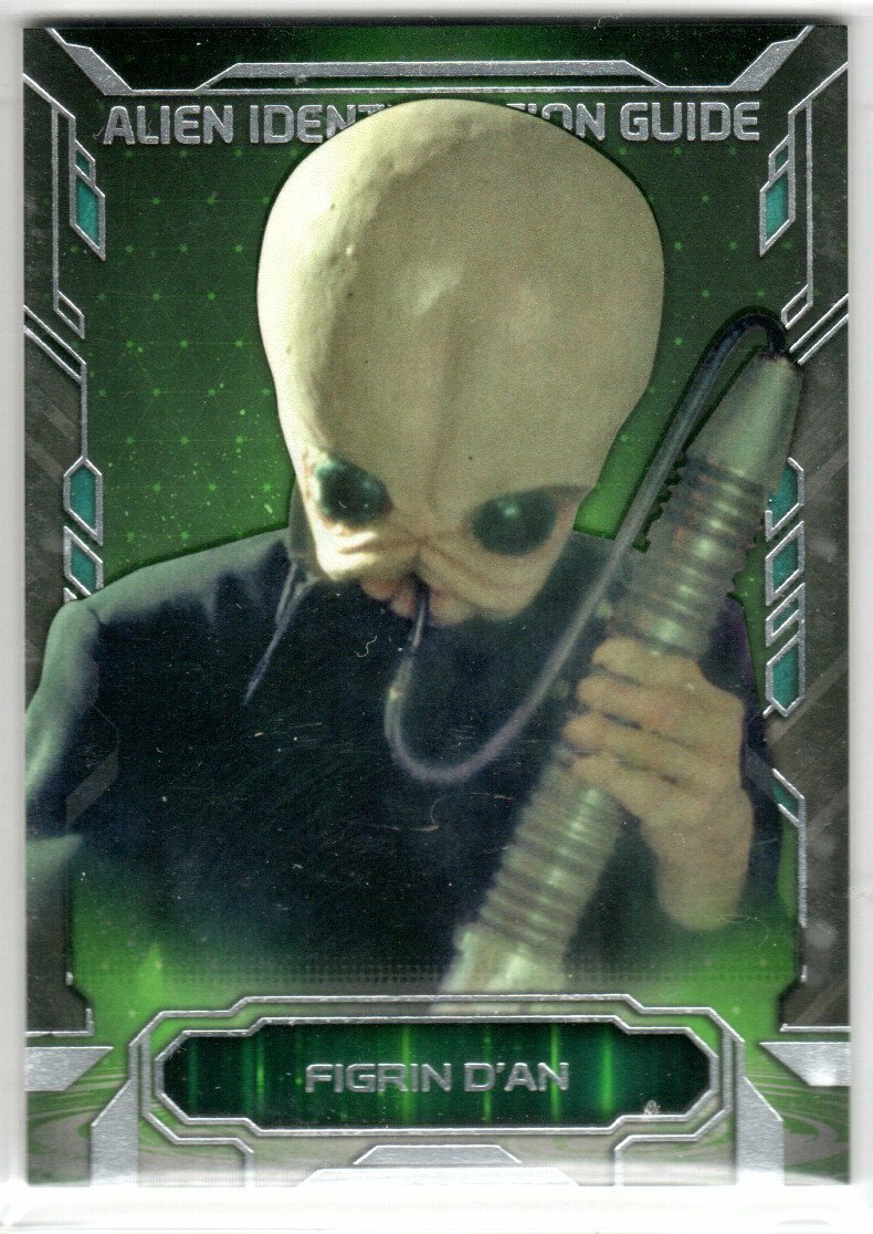 STAR WARS 2016 TOPPS MASTERWORK ALIEN IDENTIFICATION GUIDE AI-4 BASE ...