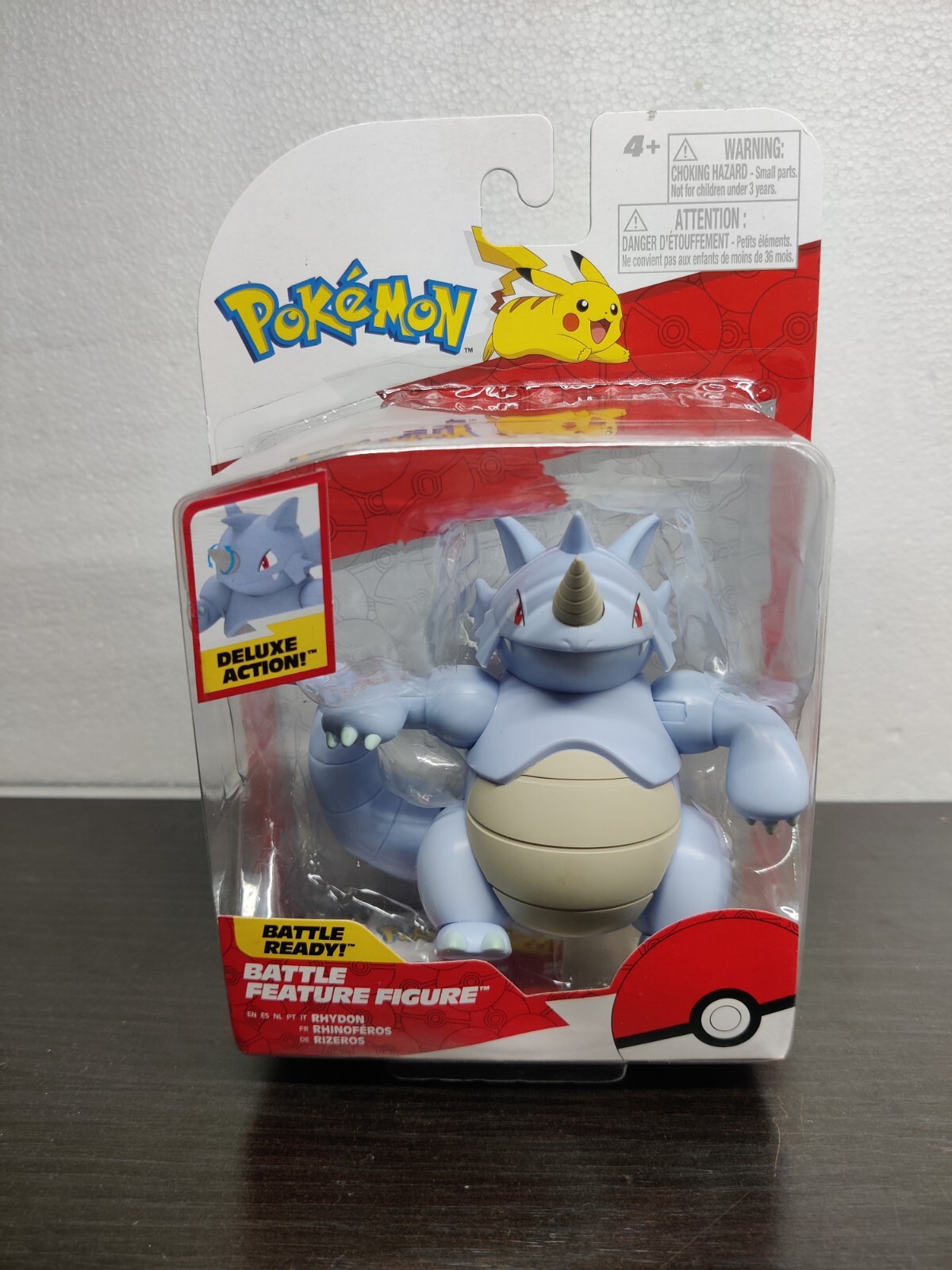 Jazwares Pokemon Battle Feature Figure Rhydon Action Figure 2024 NEW | eBay