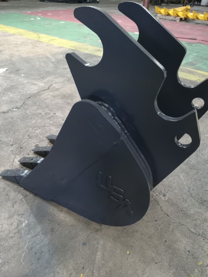 New 12 Inch Excavator Bucket Fits Kubota KX057 Quick Attach USA ...
