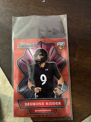 Desmond Ritter Wild Card Red NFL Rookie First Pro Card | eBay