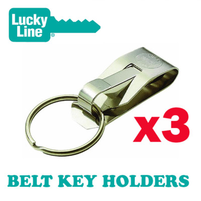 Security BELT CLIP Keyring Key Chain - Secure-A-Key (Slip ON) | eBay ...
