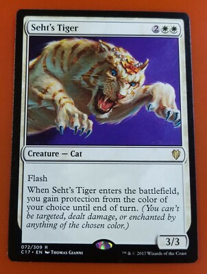 1x Seht's Tiger | Commander 2017 | MTG Magic Cards | eBay