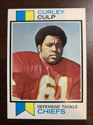 1973 Topps football card #167 Curley Culp (vg-ex), see pics | eBay