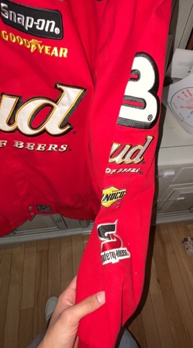 VINTAGE JH DESIGN RACING NASCAR JACKET BUDWEISER NEW WITH TAGS Sz XL | eBay