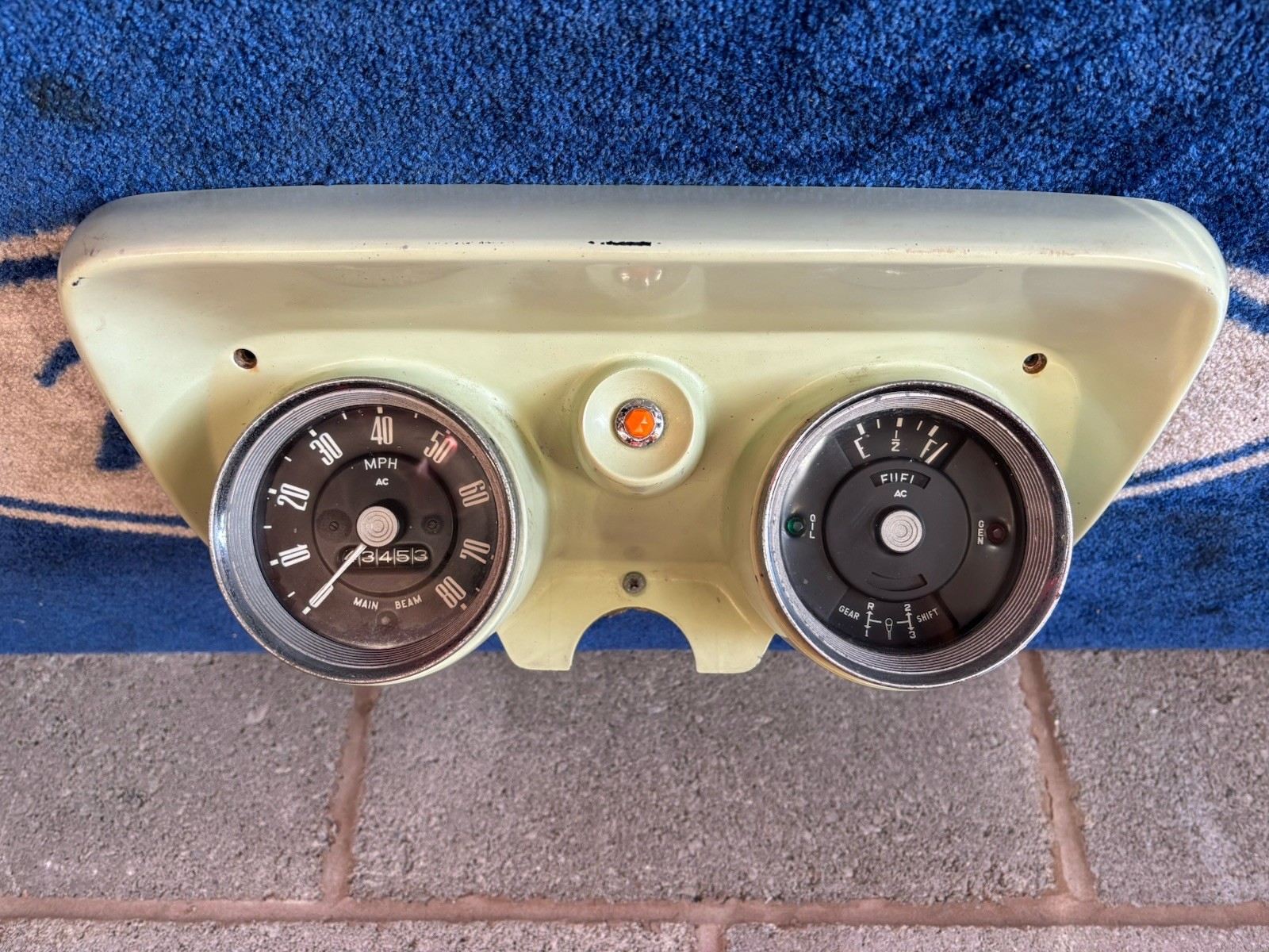 Ford Anglia Popular 100e Dash Speedo Instrument Cluster | eBay UK