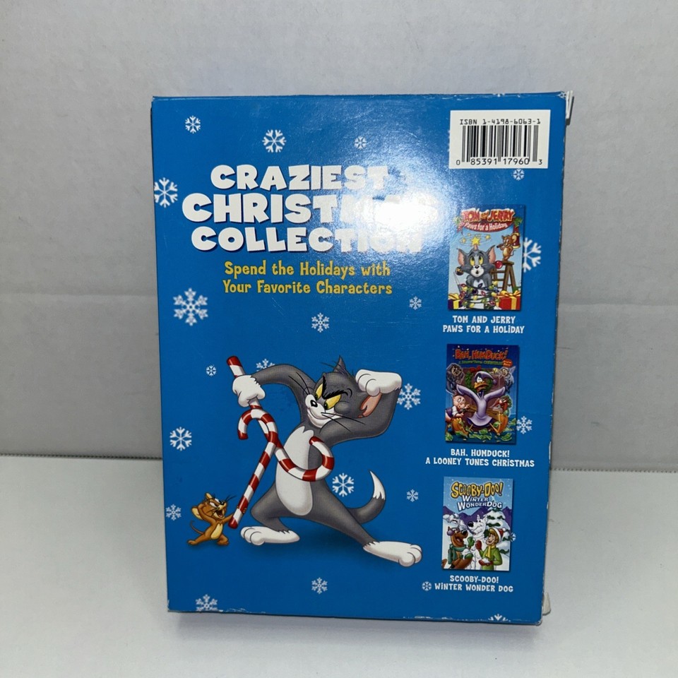 Craziest Christmas Collection DVD Tom & Jerry Scooby Doo Looney Tunes ...