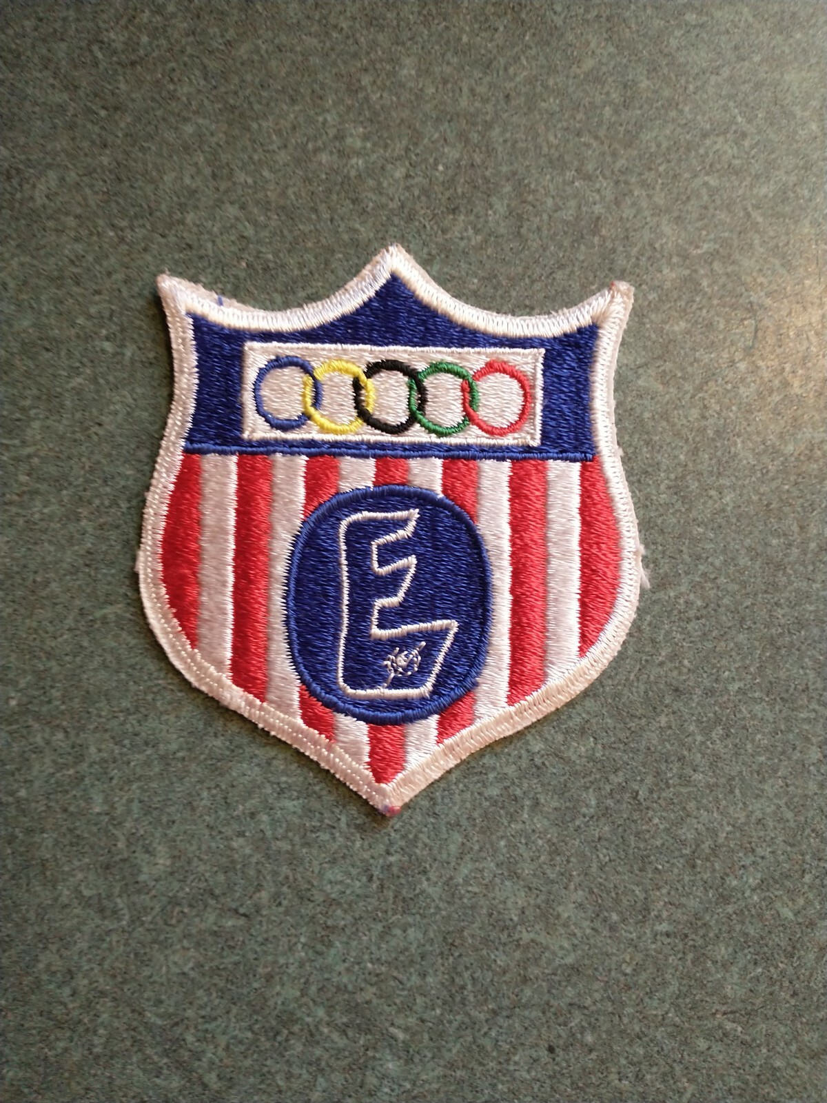 Vintage Explorer Olympic Rings Shield Embroider Boy Scouts of America ...